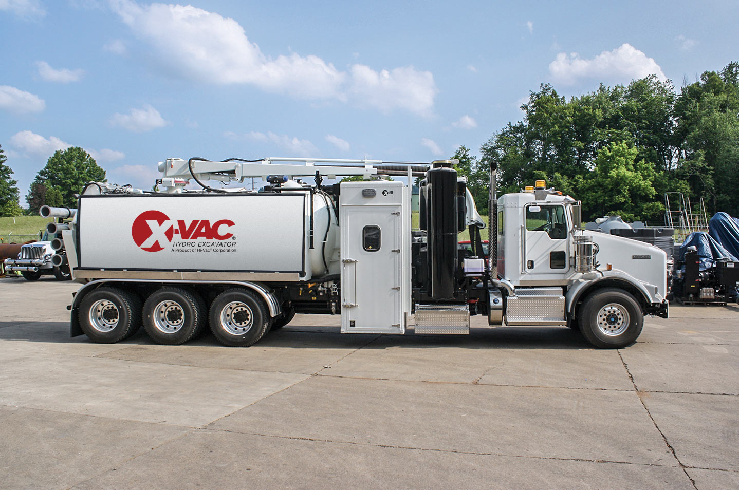 X-15 Hydro Excavator for Potholing - X-Vac